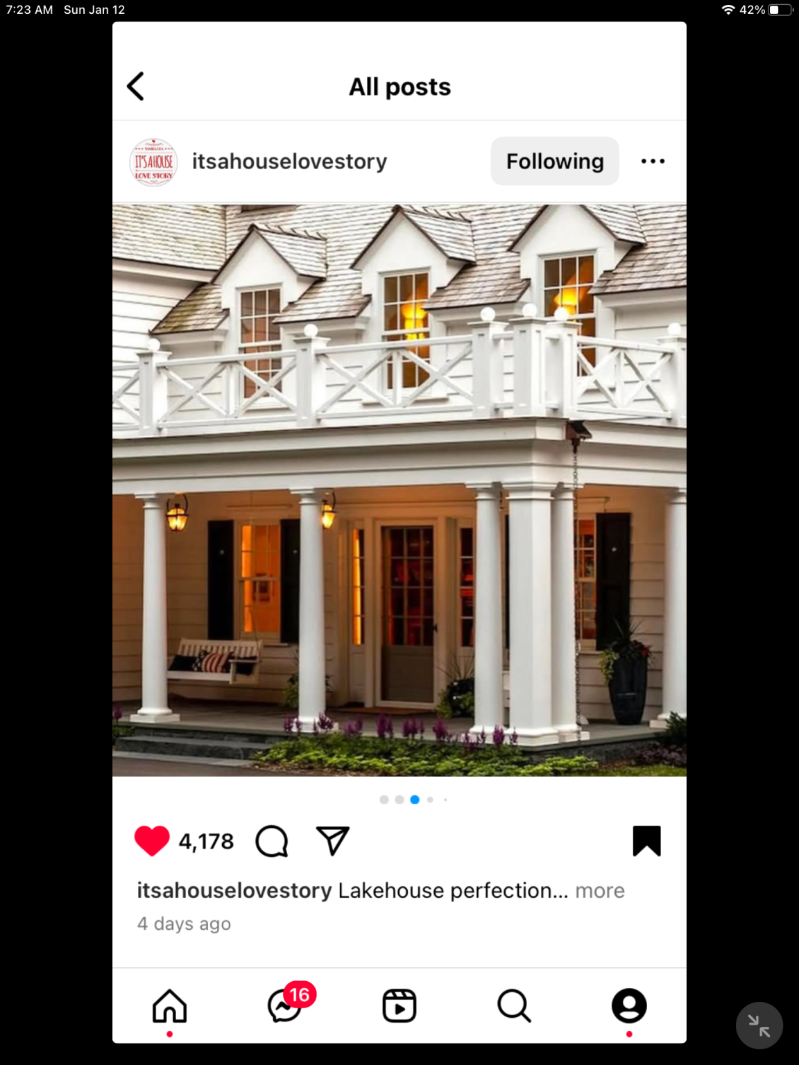 SEVEN ON SUNDAY - The Enchanted Home