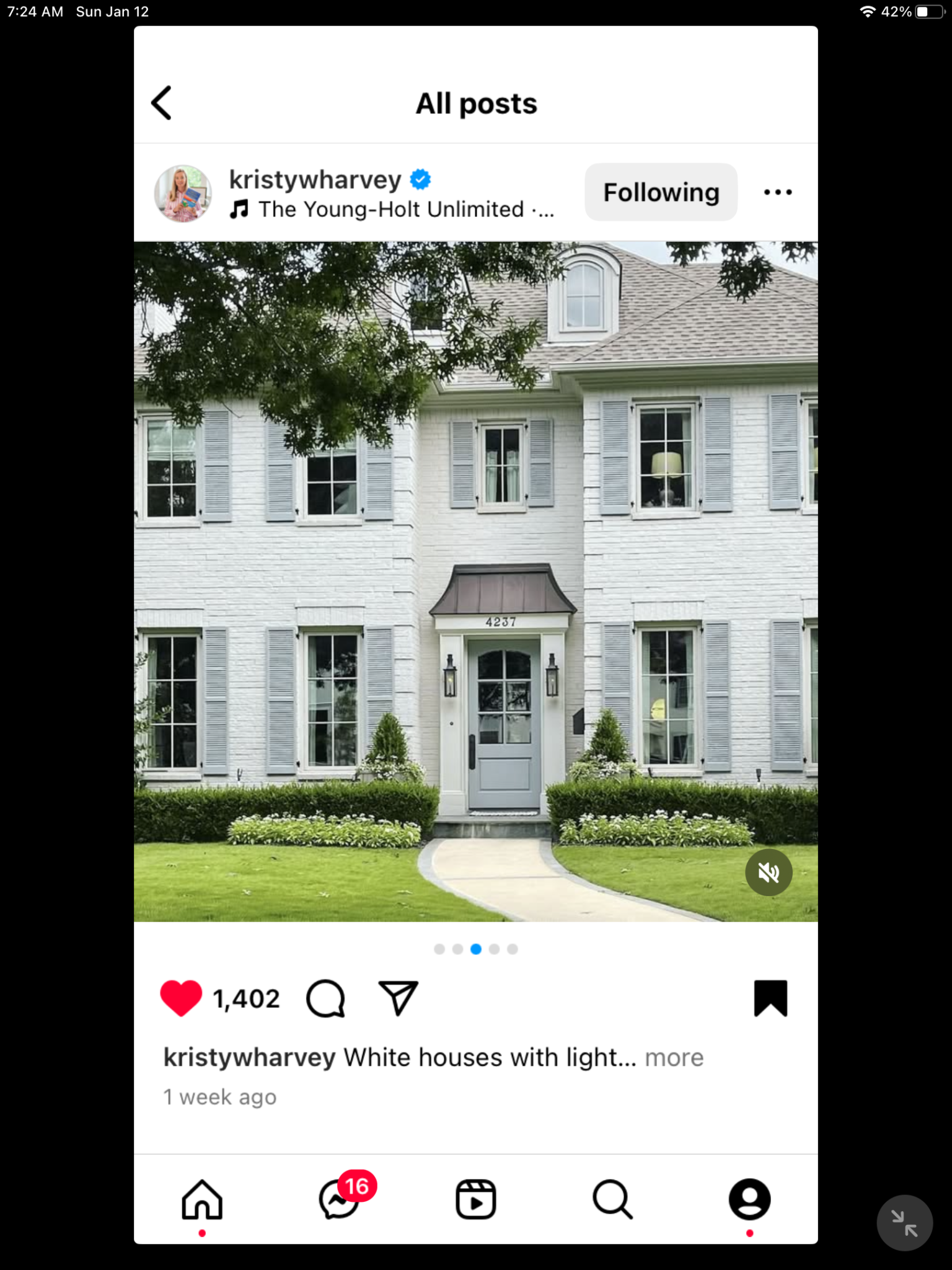 SEVEN ON SUNDAY - The Enchanted Home