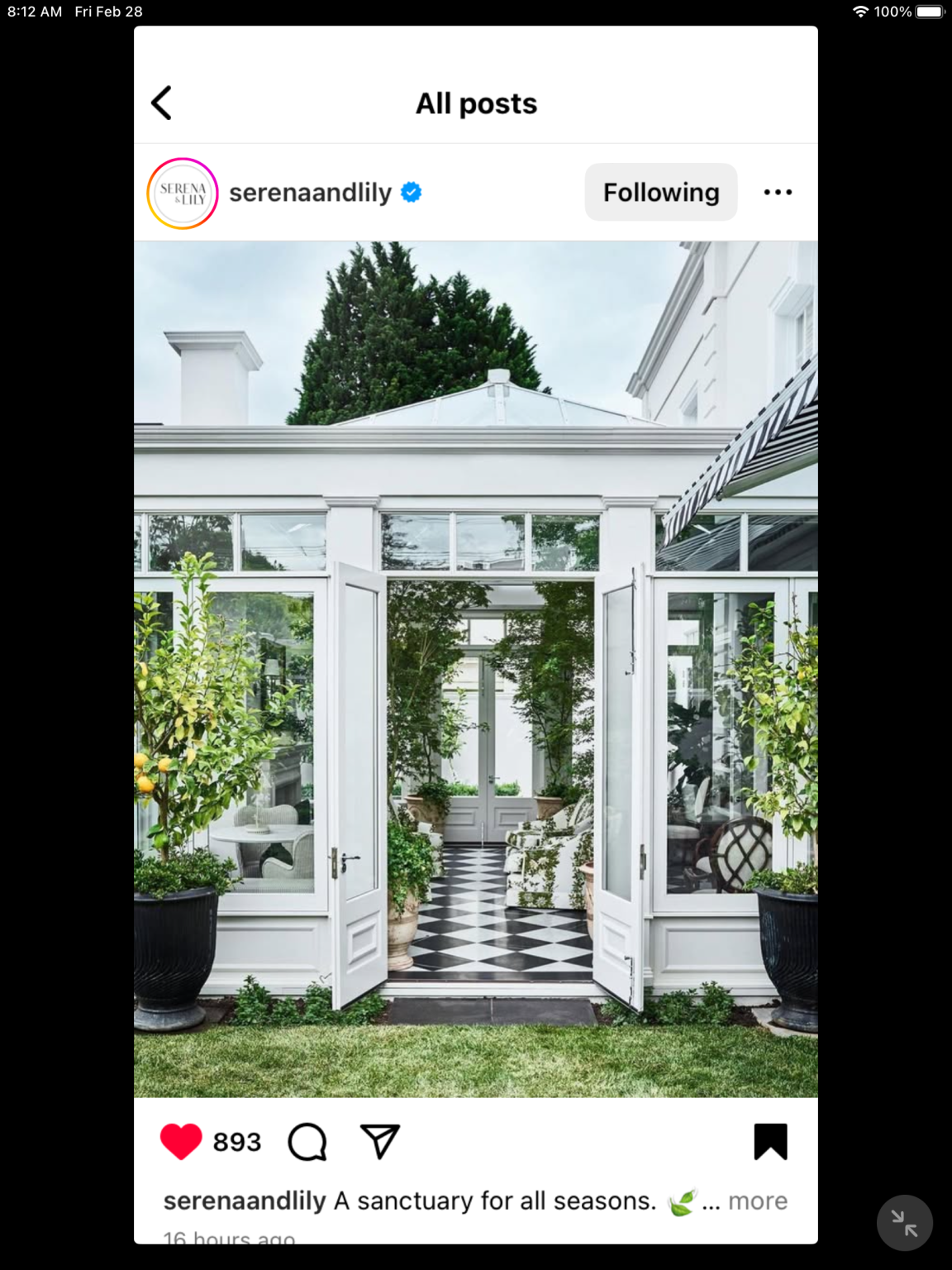 Seven on Sunday - The Enchanted Home