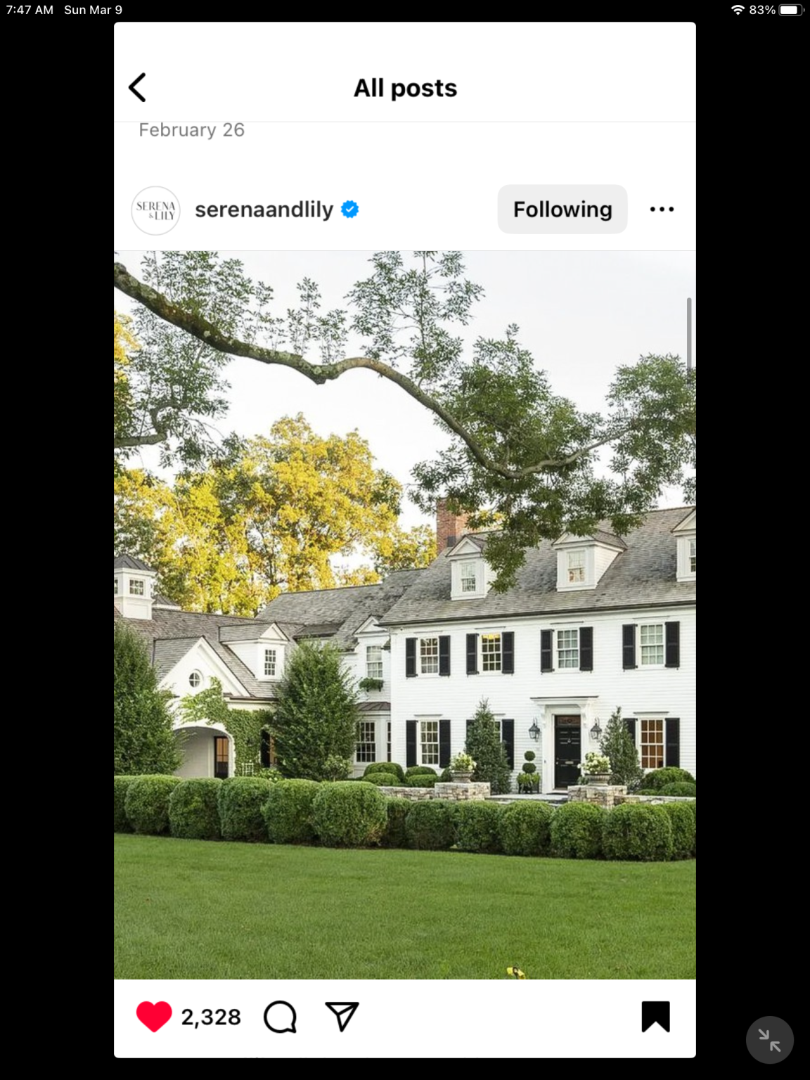 Seven on Sunday - The Enchanted Home